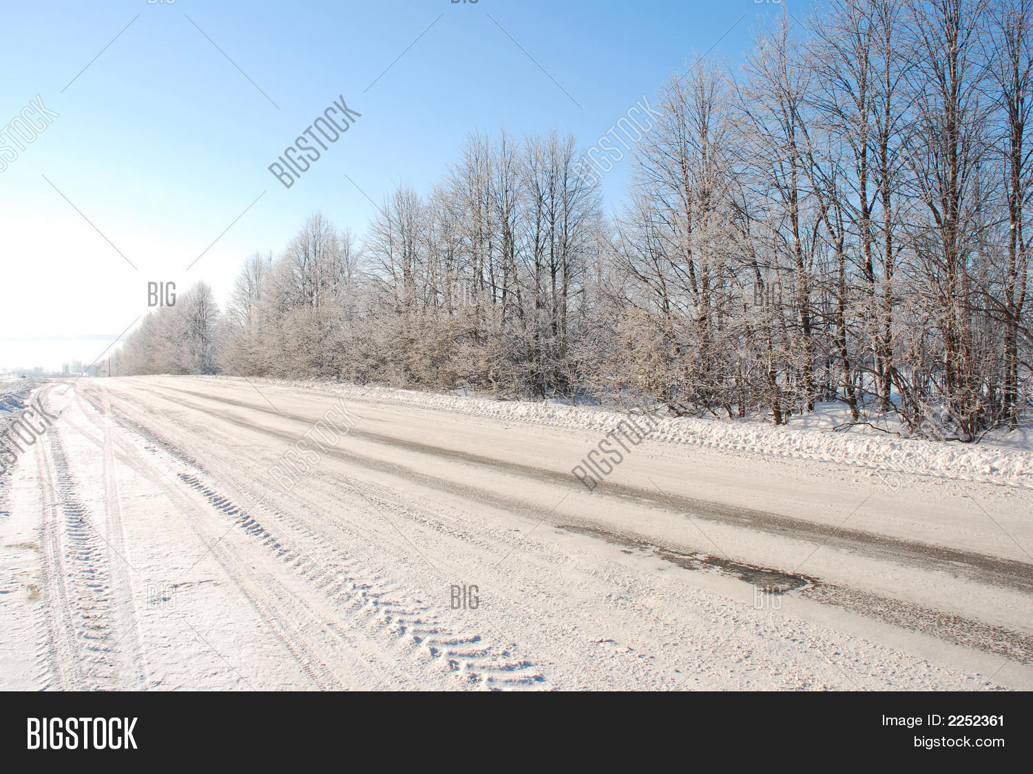 Winter Road Image & Photo (Free Trial) | Bigstock
