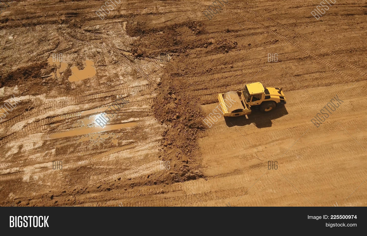 Construction New Road Image & Photo (Free Trial) | Bigstock