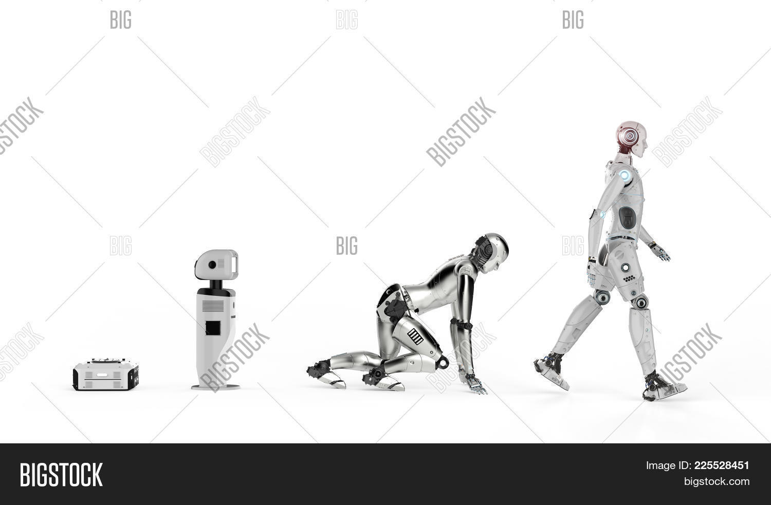 Robot Evolution Image & Photo (Free Trial) | Bigstock