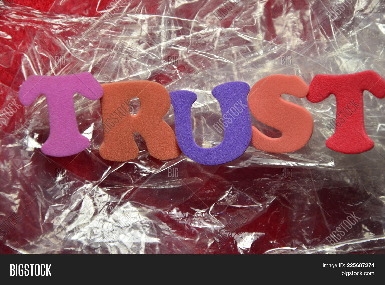 Word Trust On Abstract Image & Photo (Free Trial) | Bigstock