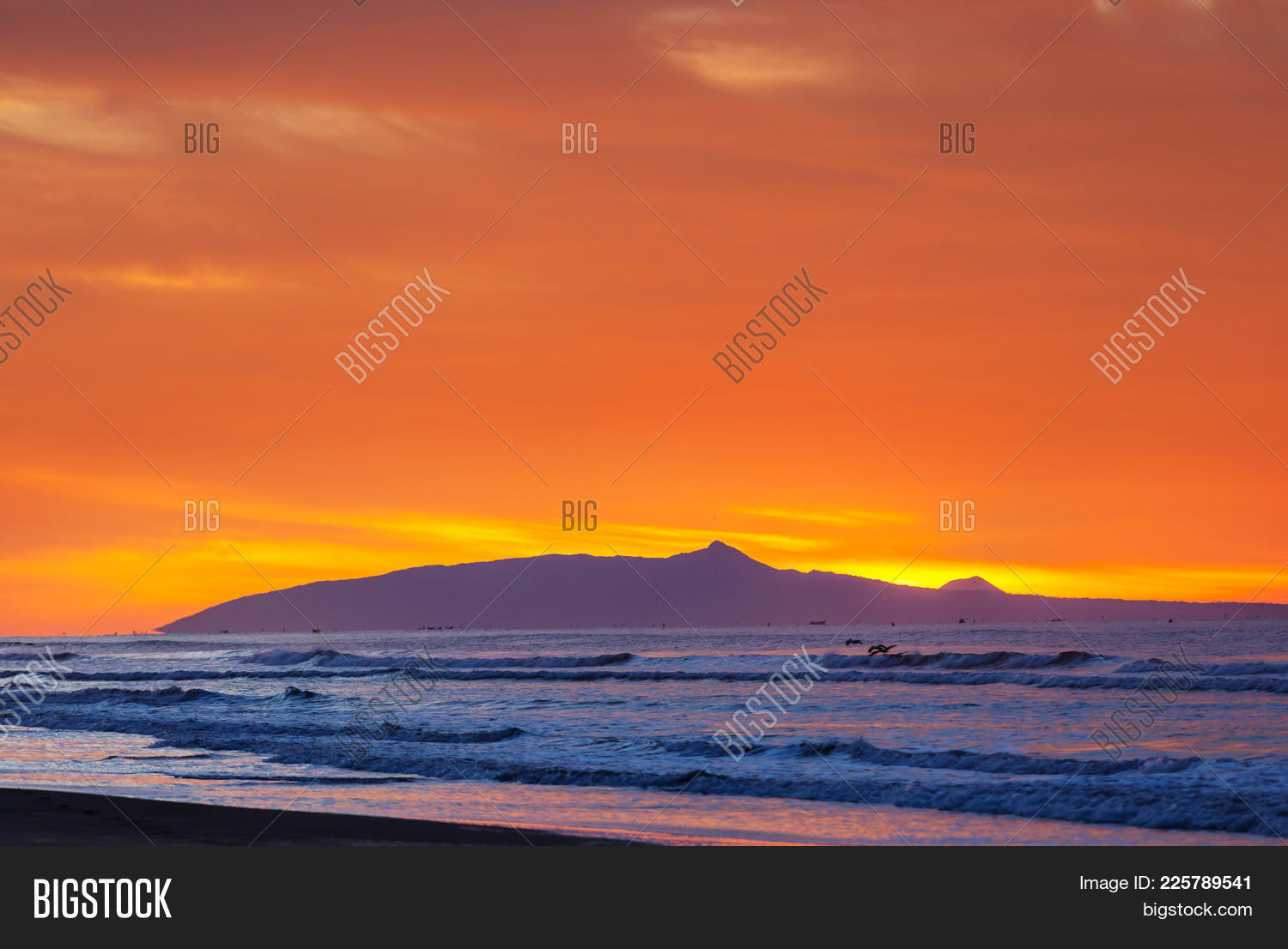Scenic Colorful Sunset Image & Photo (Free Trial) | Bigstock