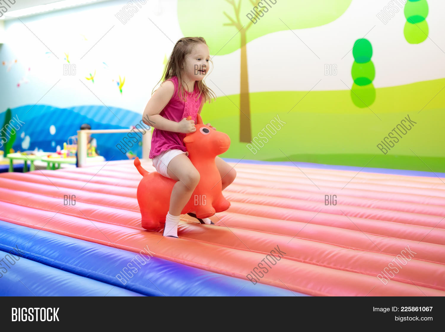 Child Jumping On Image & Photo (Free Trial) | Bigstock