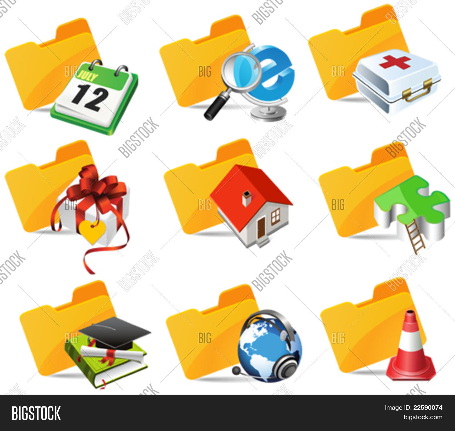Set Internet Icons. Vector & Photo (Free Trial) | Bigstock