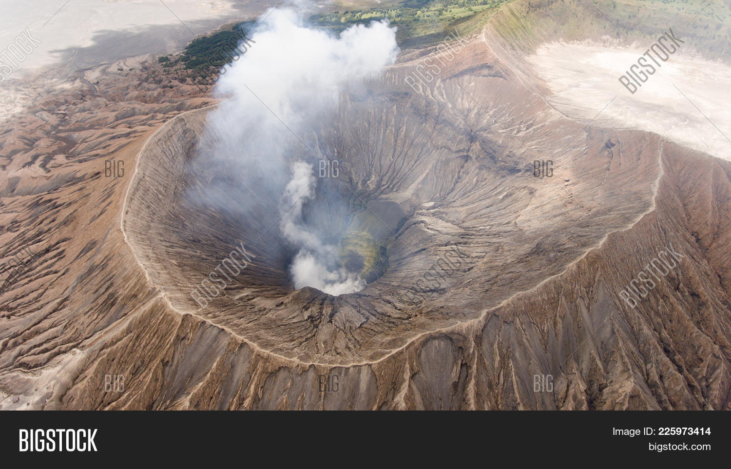 Crater Active Volcano Image & Photo (Free Trial) | Bigstock