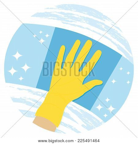 Cleaning Windows. Vector & Photo (Free Trial) | Bigstock