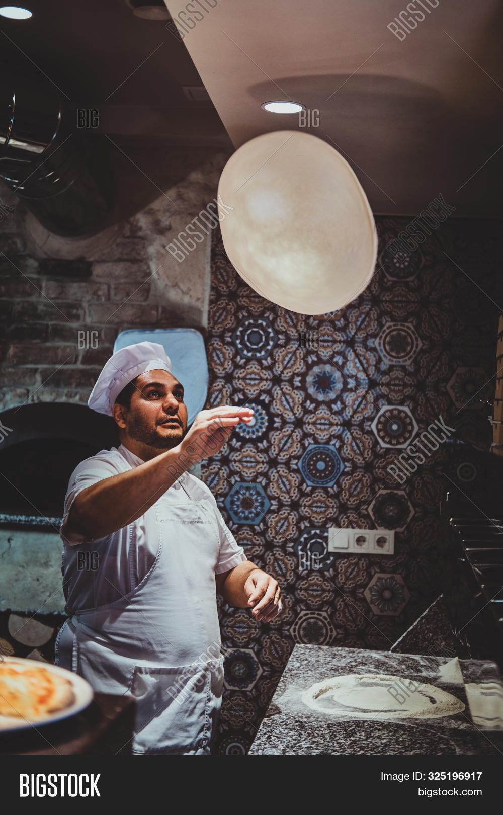 Italian Chef Tossing Image & Photo (Free Trial) | Bigstock