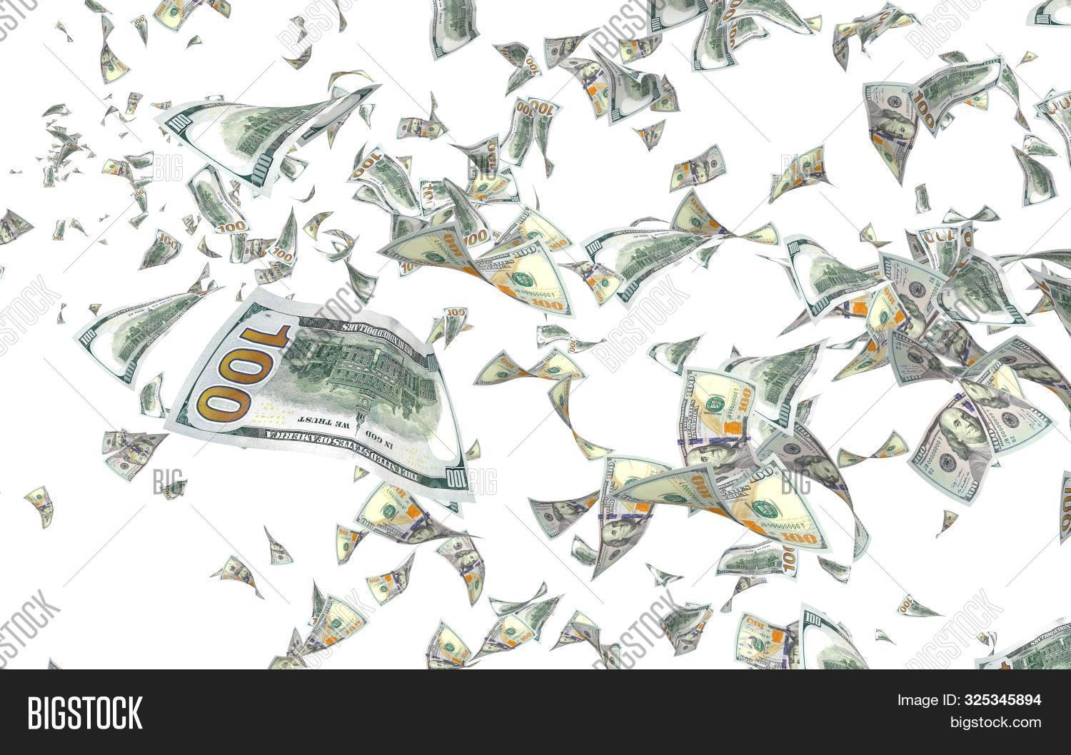 Flying Dollars Image & Photo (Free Trial) | Bigstock