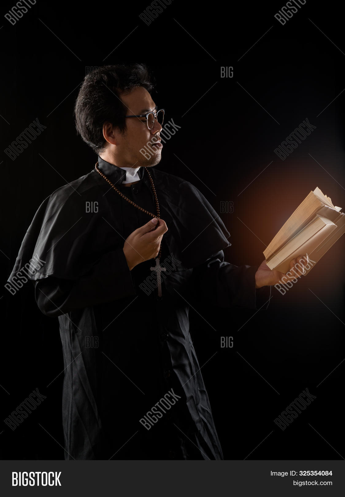 Young Priest Glasses Image & Photo (Free Trial) | Bigstock