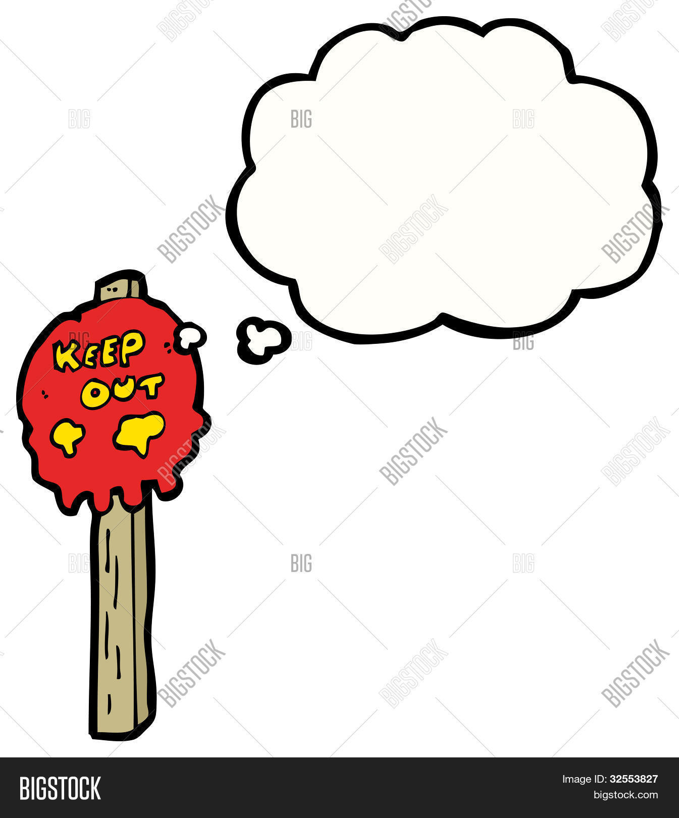 Spooky Skull Keep Out Image & Photo (Free Trial) | Bigstock