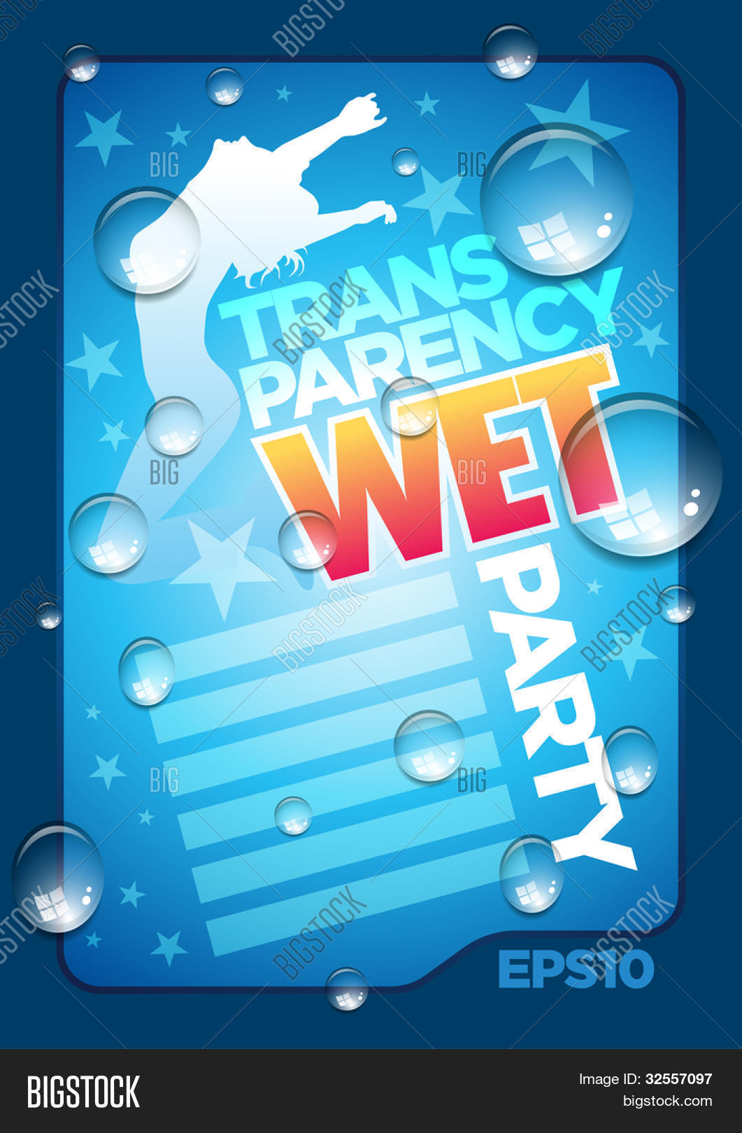 Vector Wet Poster Vector & Photo (Free Trial) | Bigstock