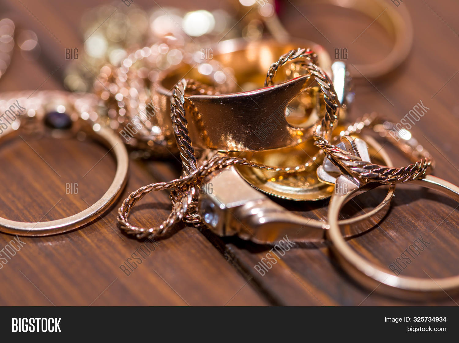Real Gold Rings Image & Photo (Free Trial) | Bigstock