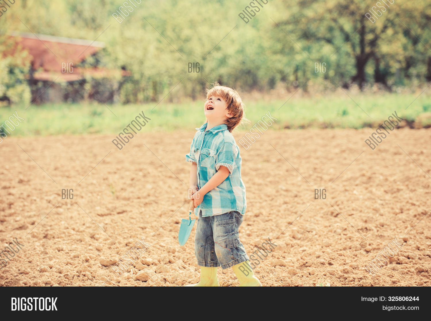 Little Helper Garden. Image & Photo (Free Trial) | Bigstock