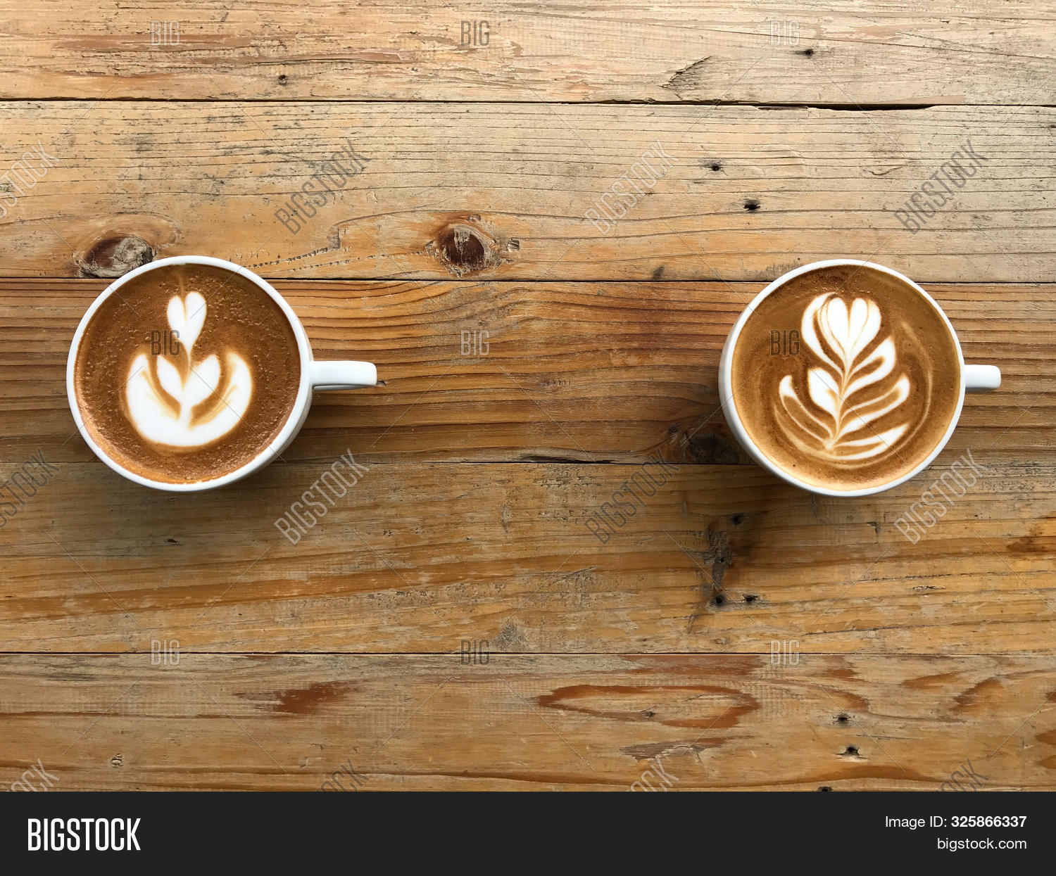 One Cup Hot Latte Image & Photo (Free Trial) | Bigstock
