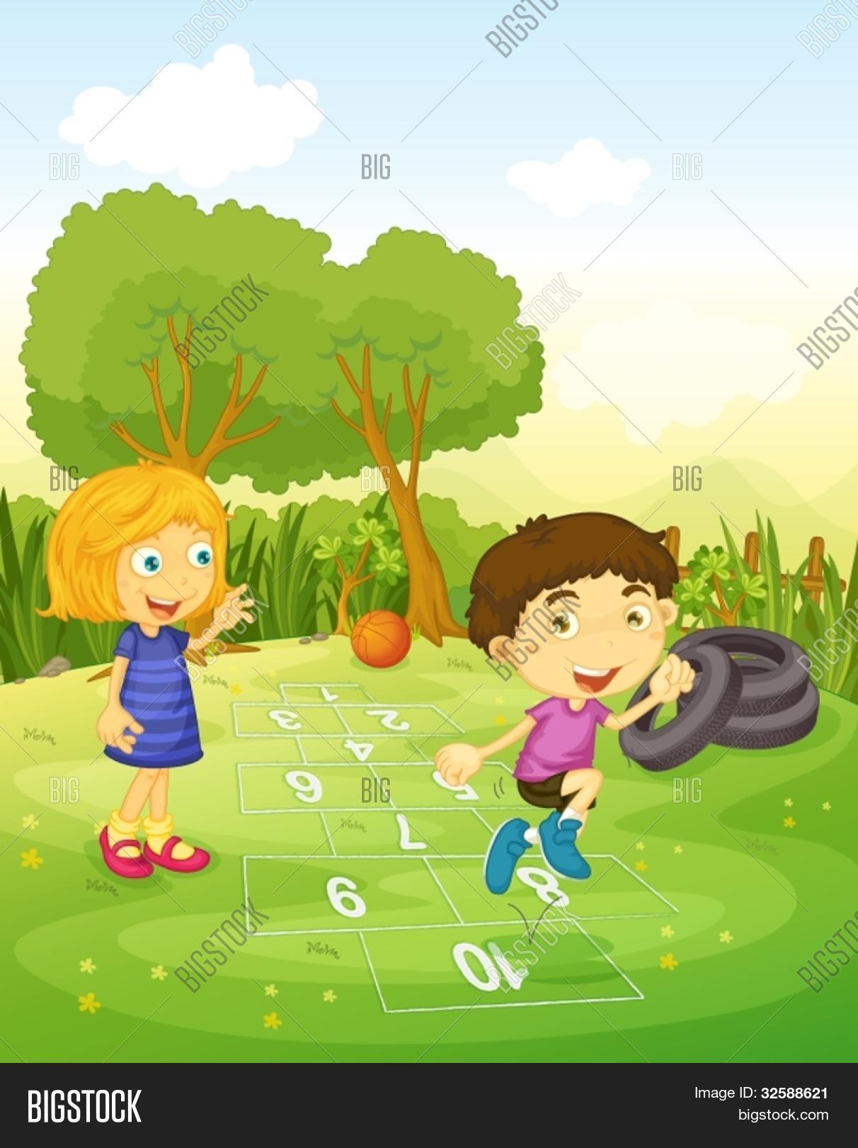 Cartoon Children Vector & Photo (Free Trial) | Bigstock