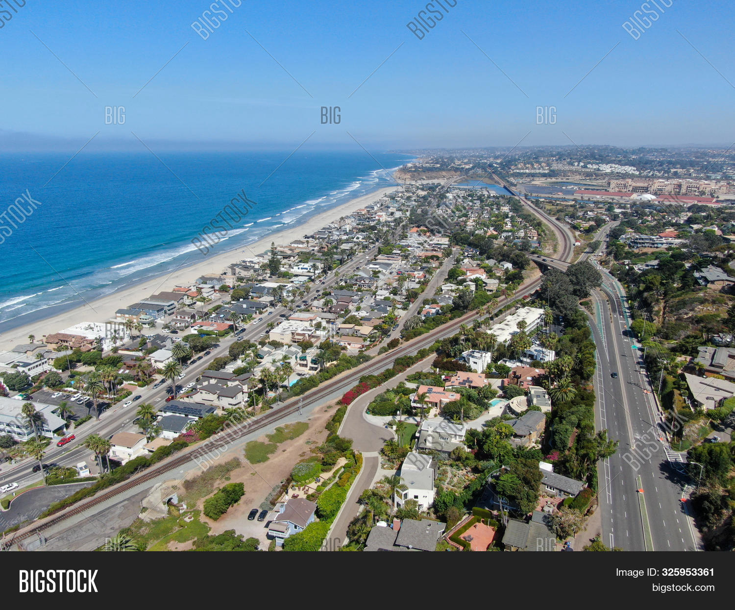 Aerial View Del Mar Image & Photo (Free Trial) | Bigstock