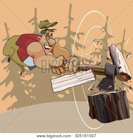 Cartoon Cheerful Man Vector & Photo (Free Trial) | Bigstock