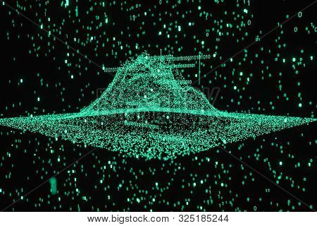 Glowing Binary Digit Image & Photo (Free Trial) | Bigstock