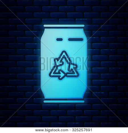 Glowing Neon Can Vector & Photo (Free Trial) | Bigstock
