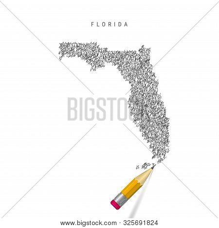 Florida Sketch Vector & Photo (Free Trial) | Bigstock