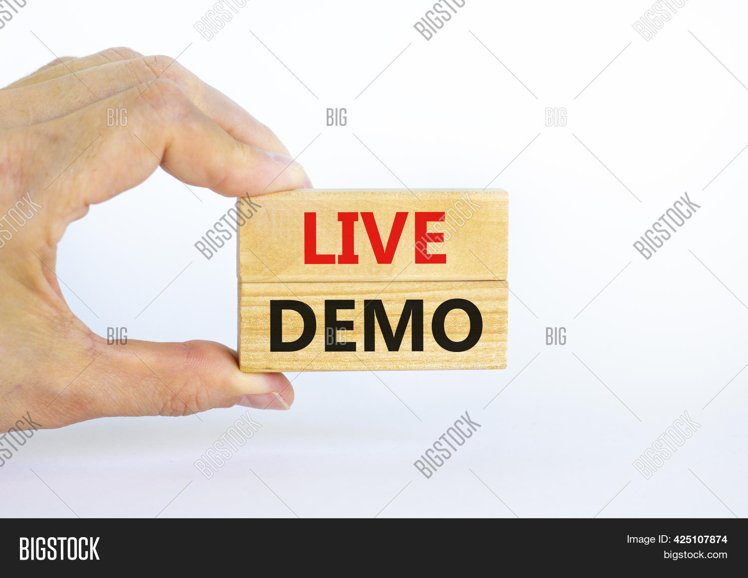 Live Demo Symbol. Image & Photo (Free Trial) | Bigstock