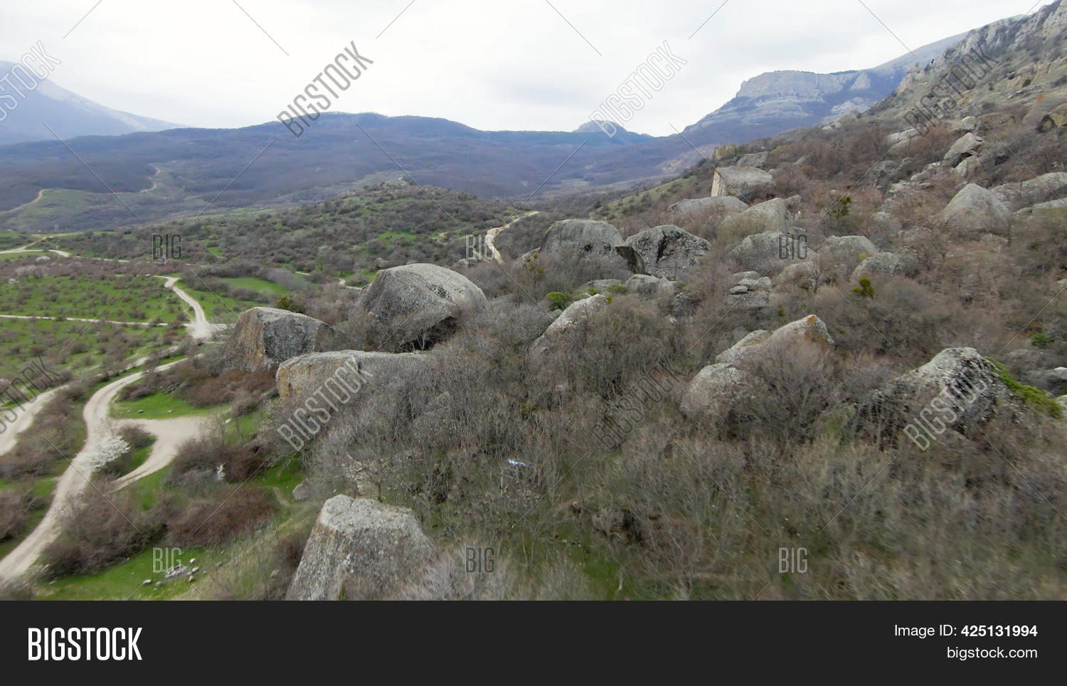 Boulders Foot Mountain Image & Photo (Free Trial) | Bigstock