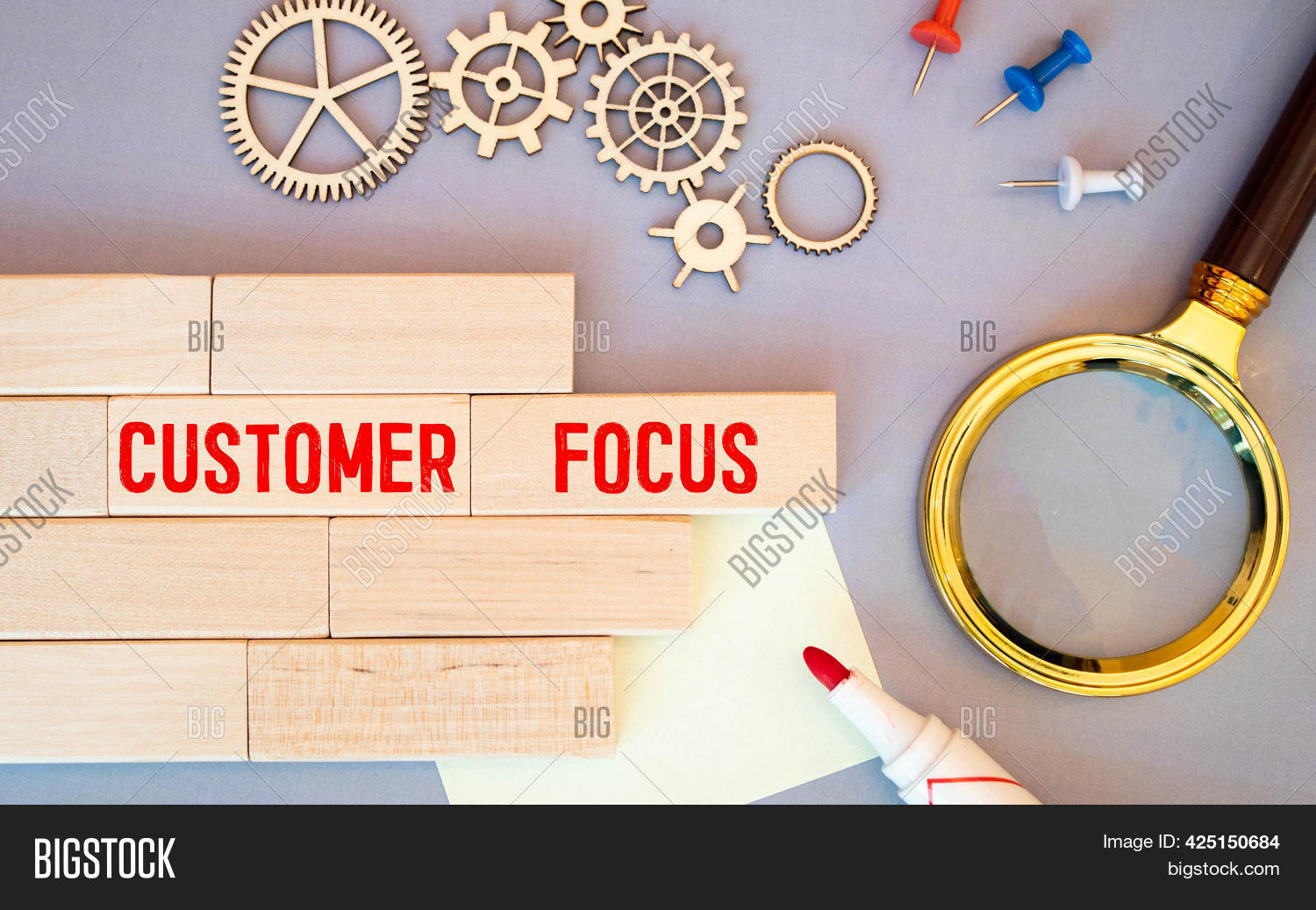 Customer Focus Text Image & Photo (Free Trial) | Bigstock
