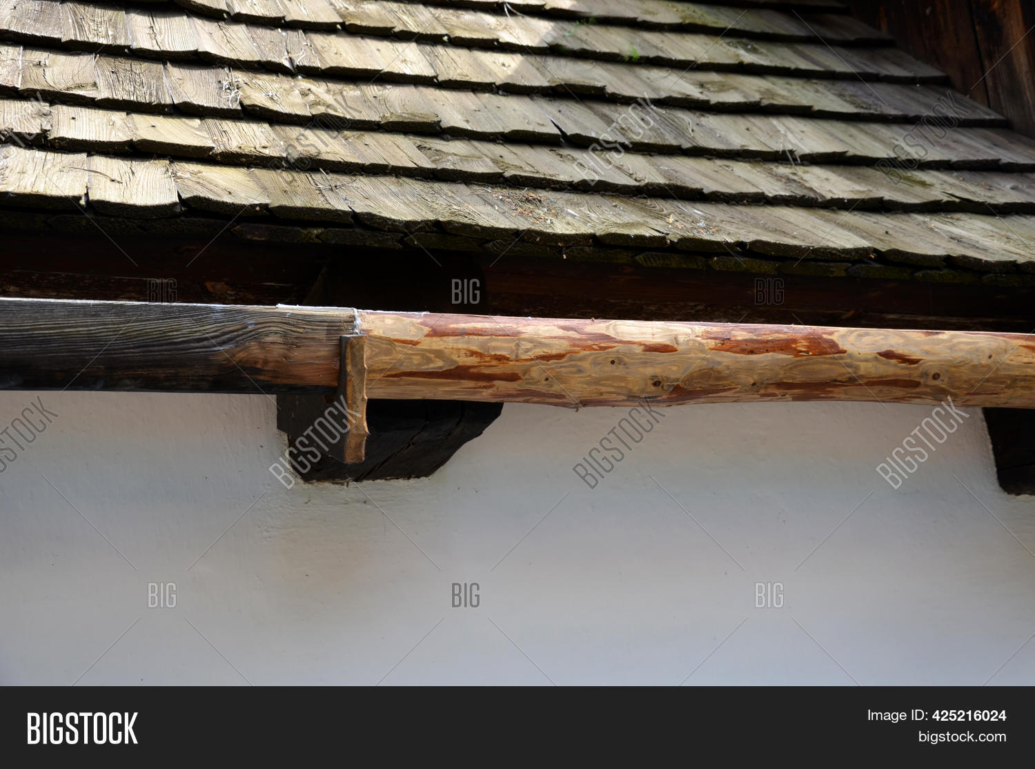 Shingled Wooden Roof Image & Photo (Free Trial) | Bigstock