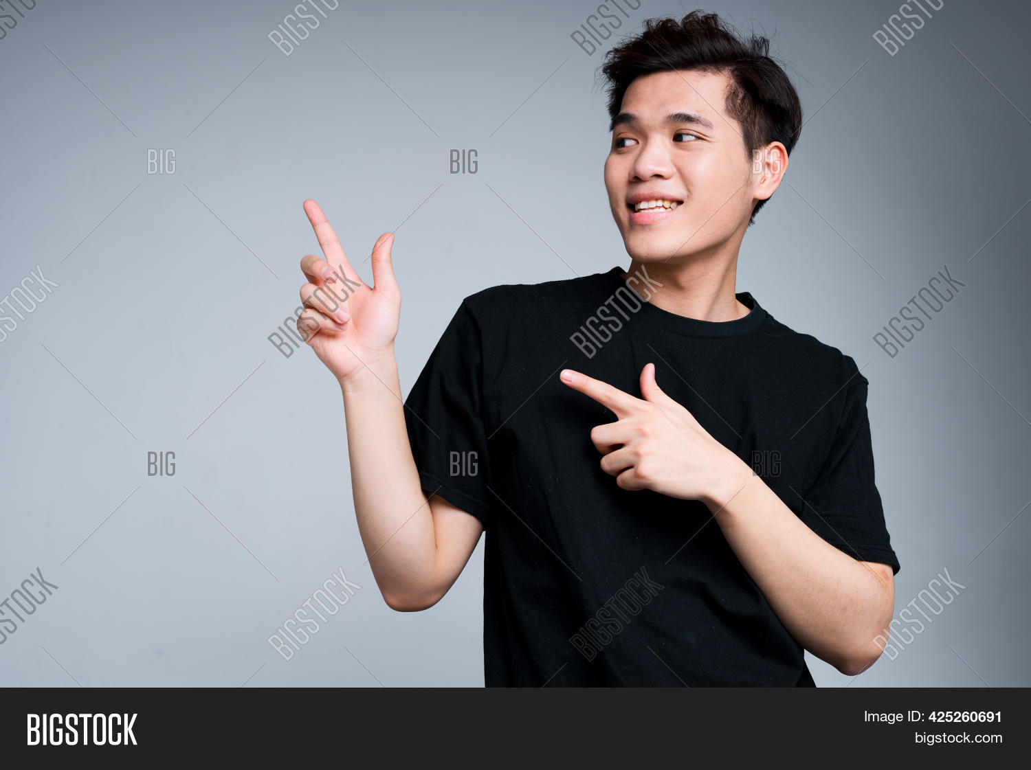 Happy Asian Guy Red Image & Photo (Free Trial) | Bigstock