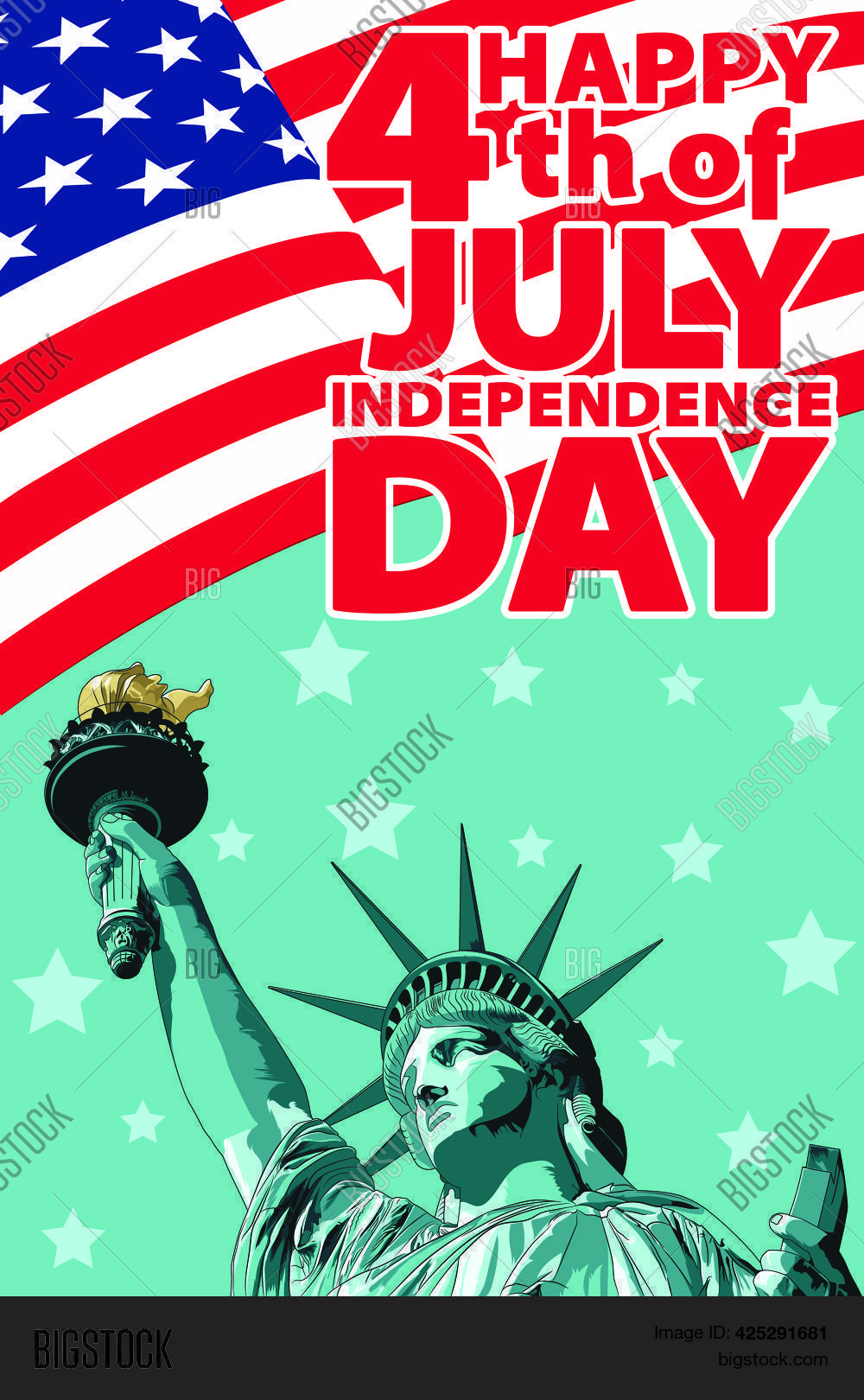 4th July Independence Vector & Photo (Free Trial) | Bigstock