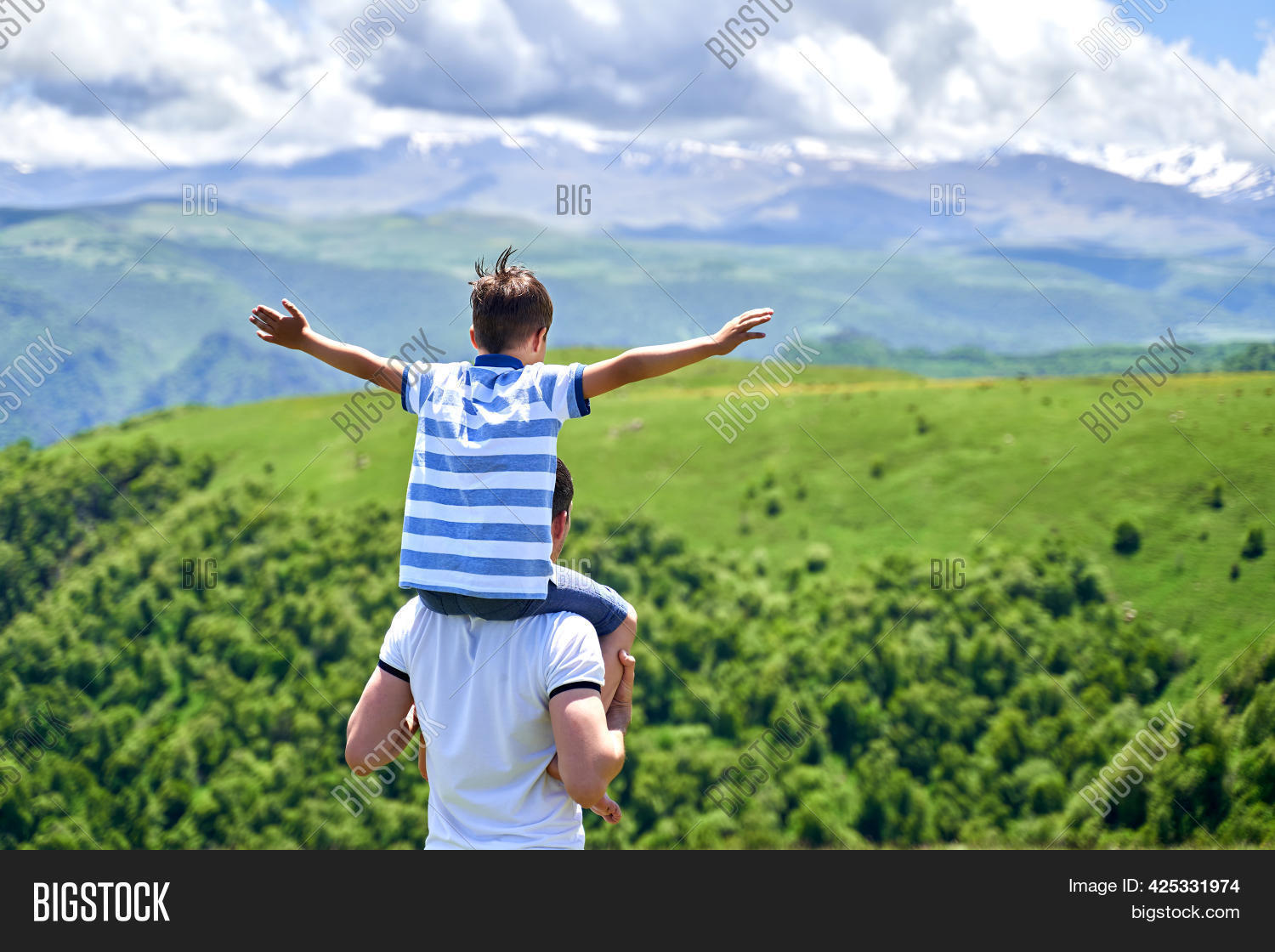 Child Rides On Image & Photo (Free Trial) | Bigstock