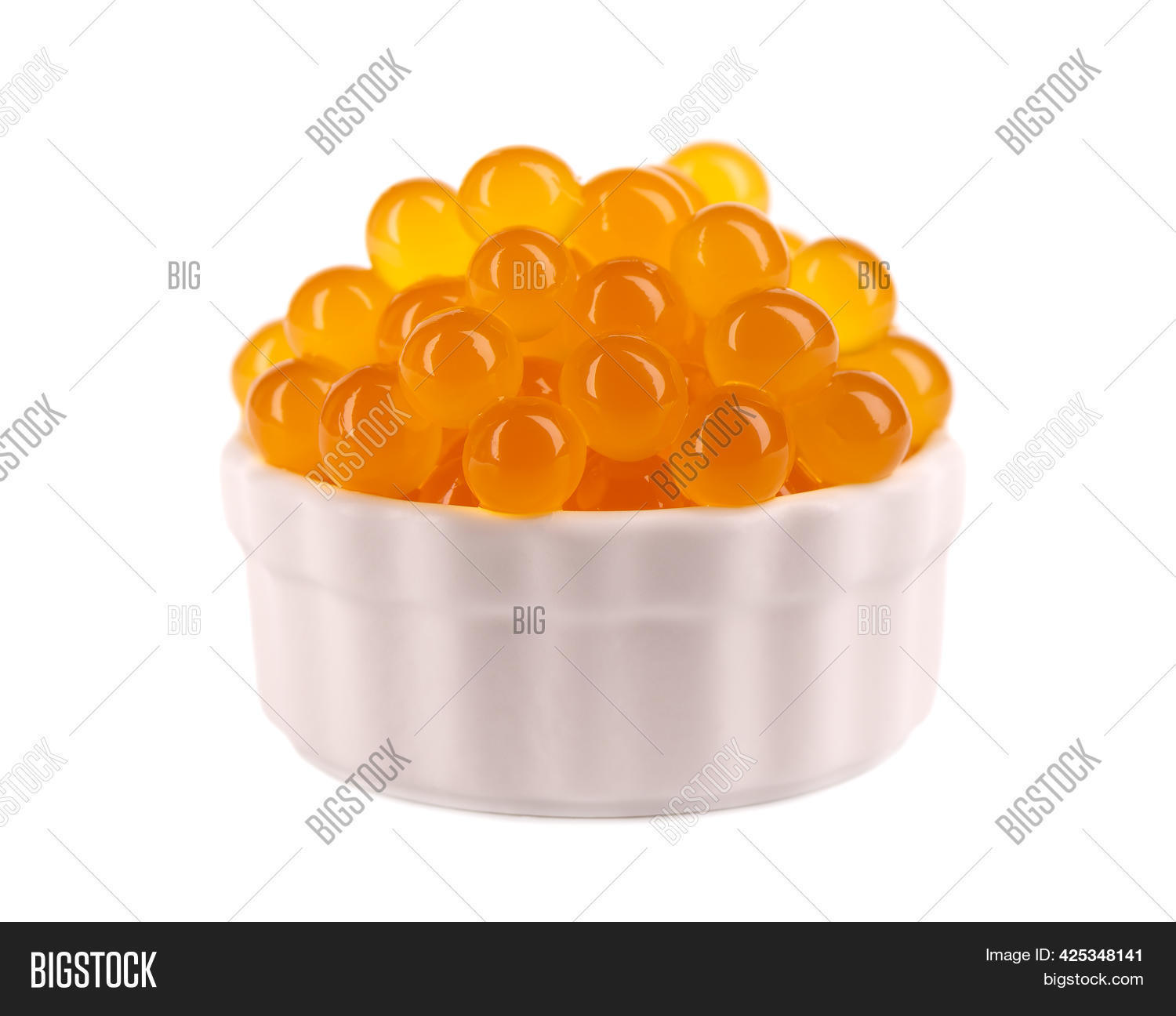 Red Tapioca Pearls Image & Photo (Free Trial) | Bigstock