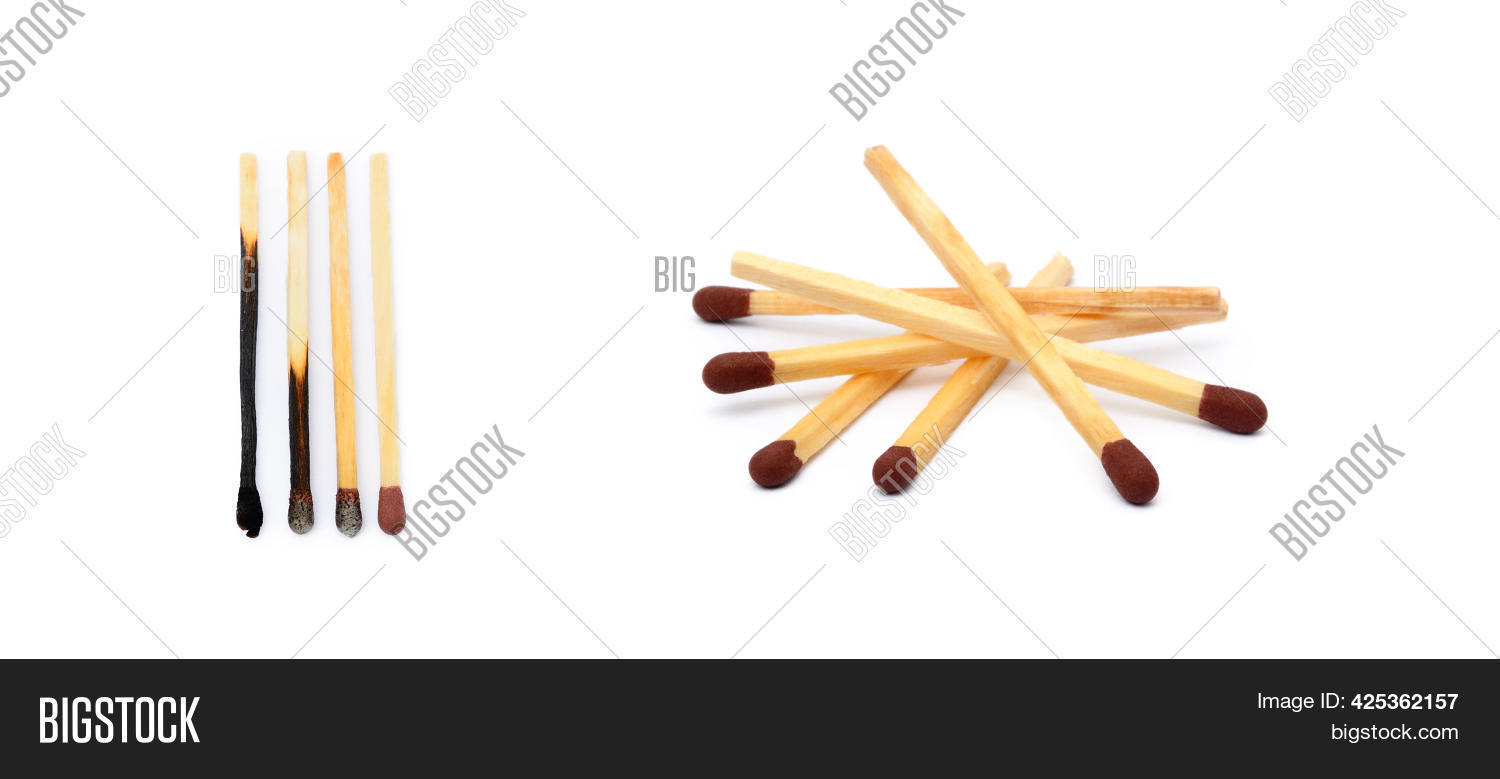 Laid Used Matchsticks Image & Photo (Free Trial) | Bigstock