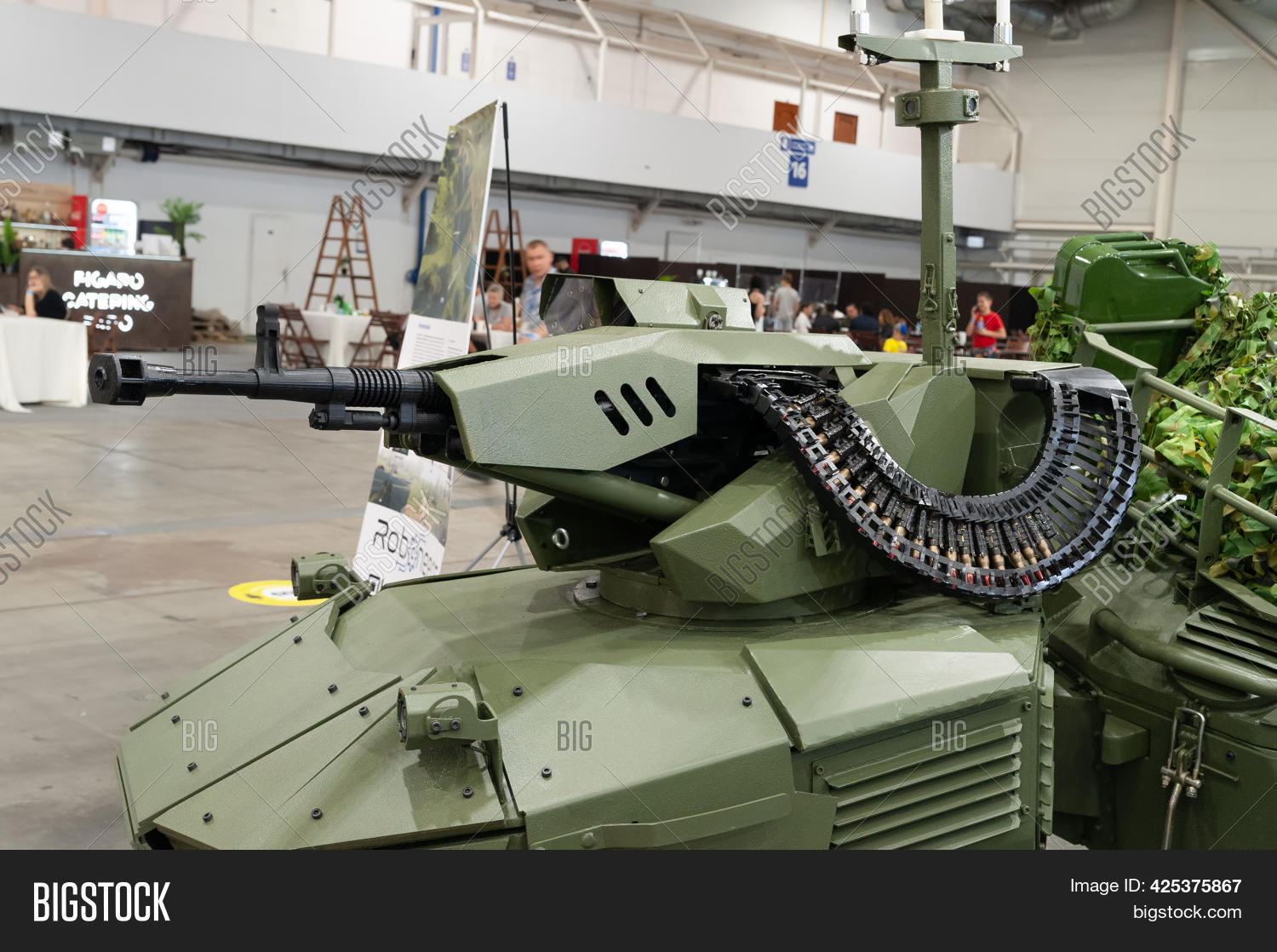 Unmanned Strike Tank. Image & Photo (Free Trial) | Bigstock