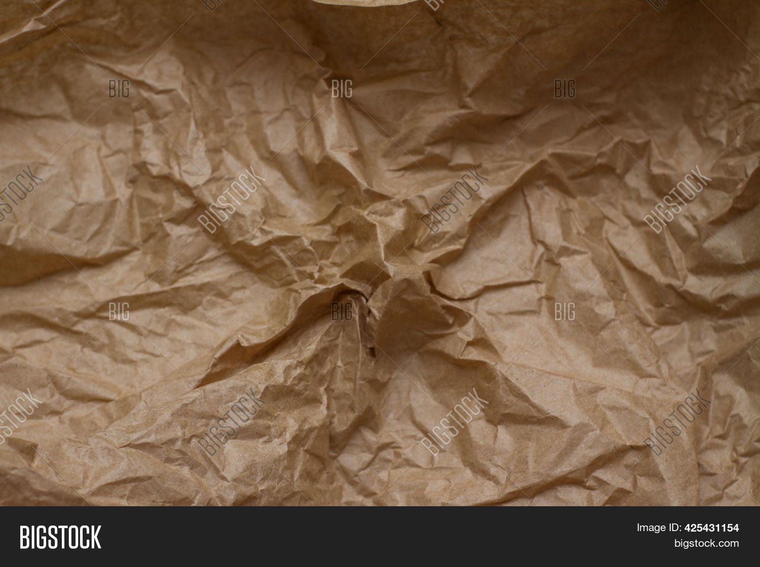 Crumpled Paper. Craft Image & Photo (Free Trial) | Bigstock
