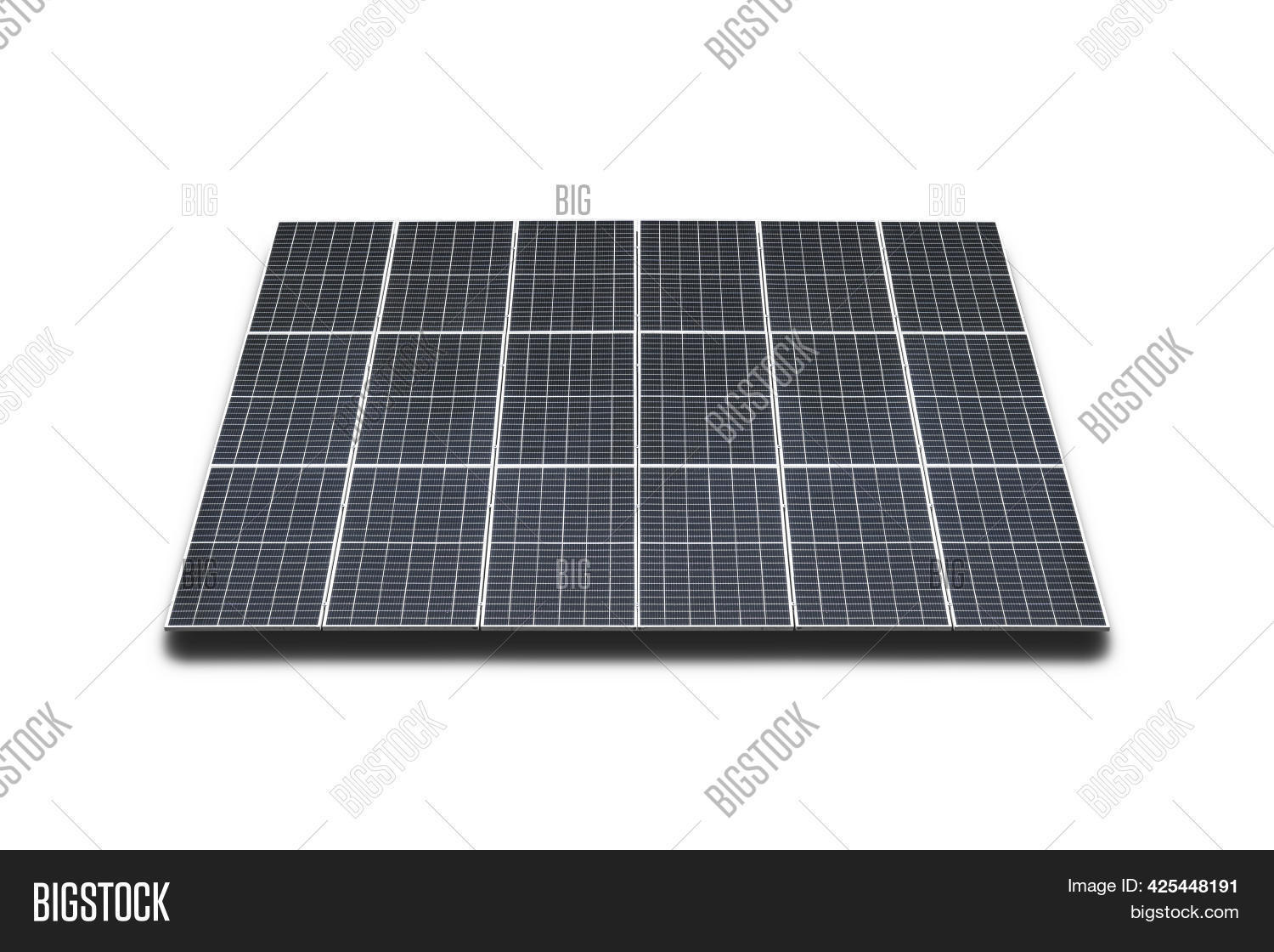 Solar Panels Isolated Image & Photo (Free Trial) | Bigstock