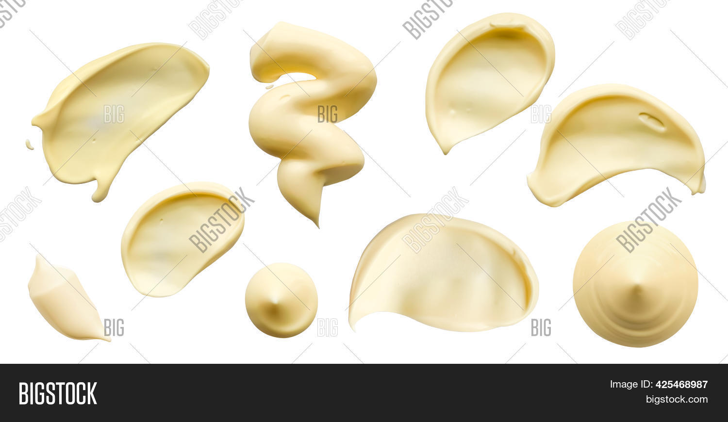 Mayonnaise Drop Splash Image & Photo (Free Trial) | Bigstock