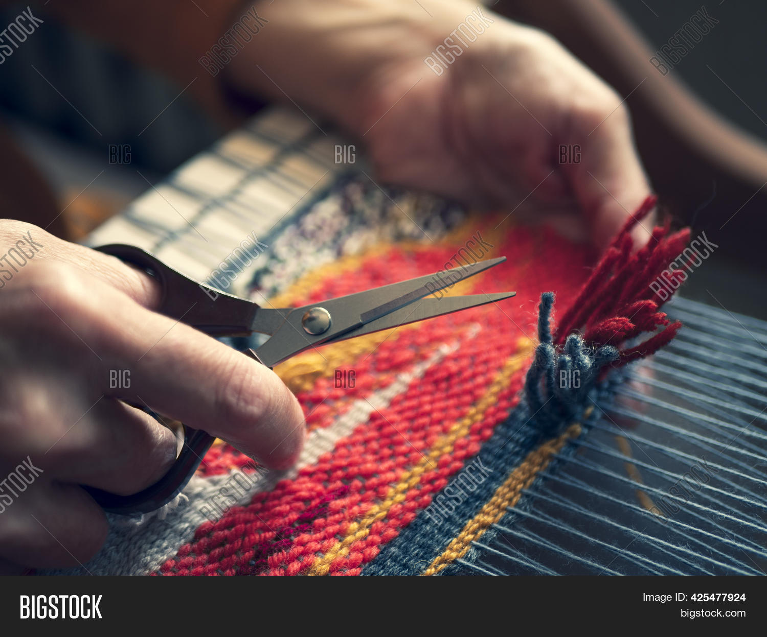 Master Weaver Cutting Image & Photo (Free Trial) | Bigstock