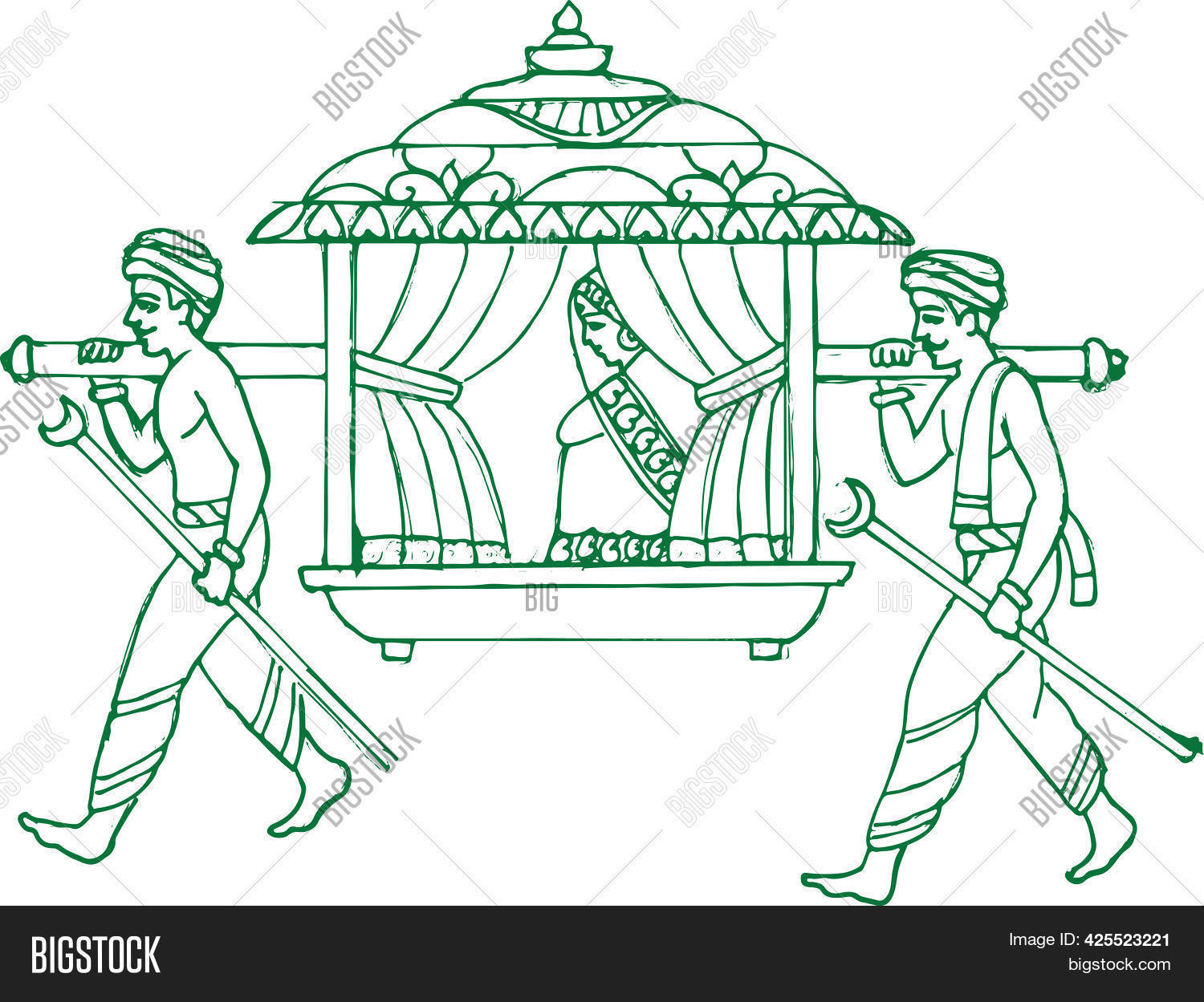 Sketch Indian Wedding Image & Photo (Free Trial) | Bigstock