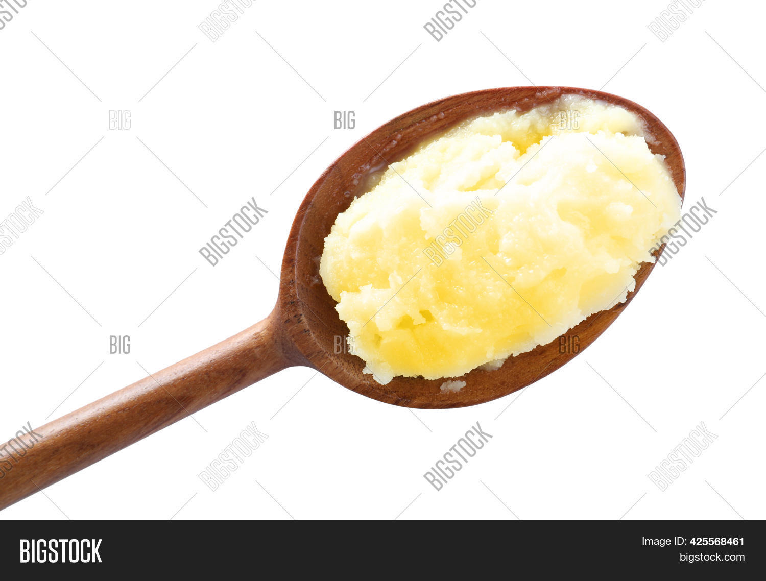 Wooden Spoon Ghee Image & Photo (Free Trial) | Bigstock