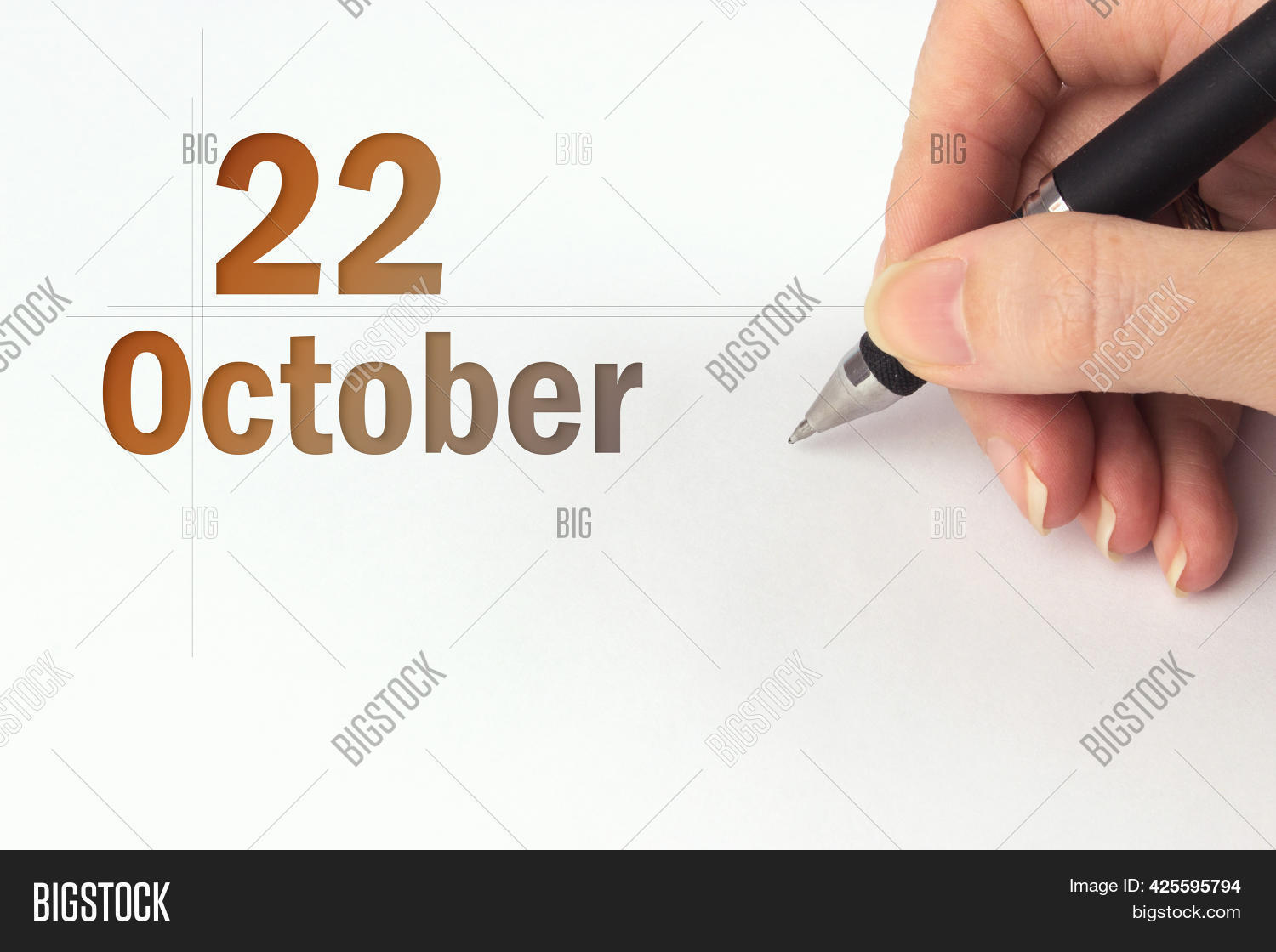 October 22nd. Day 22 Image & Photo (Free Trial) | Bigstock
