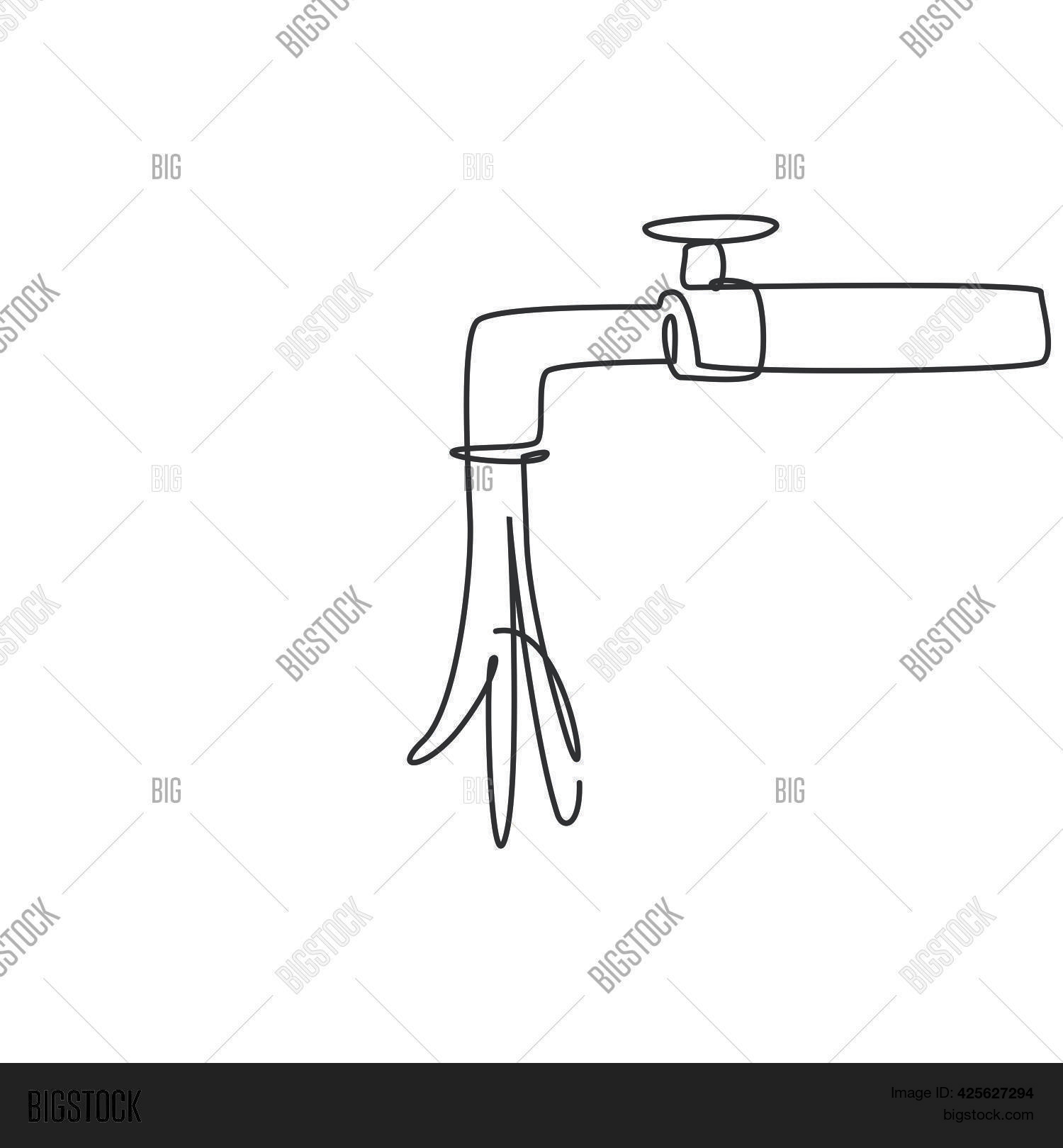 Single One Line Vector & Photo (Free Trial) | Bigstock