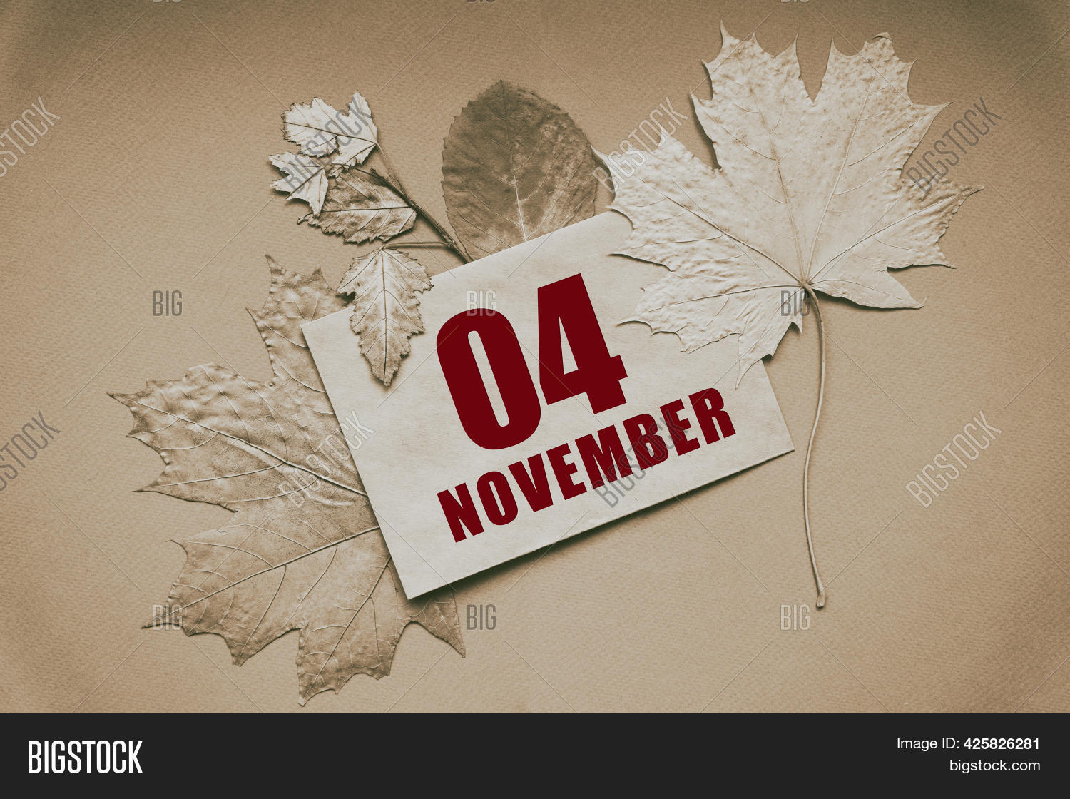 November 04. 04th Day Image & Photo (Free Trial) | Bigstock