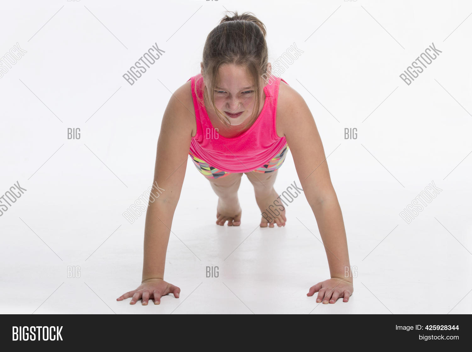 Young Tween Girl Doing Image & Photo (Free Trial) | Bigstock