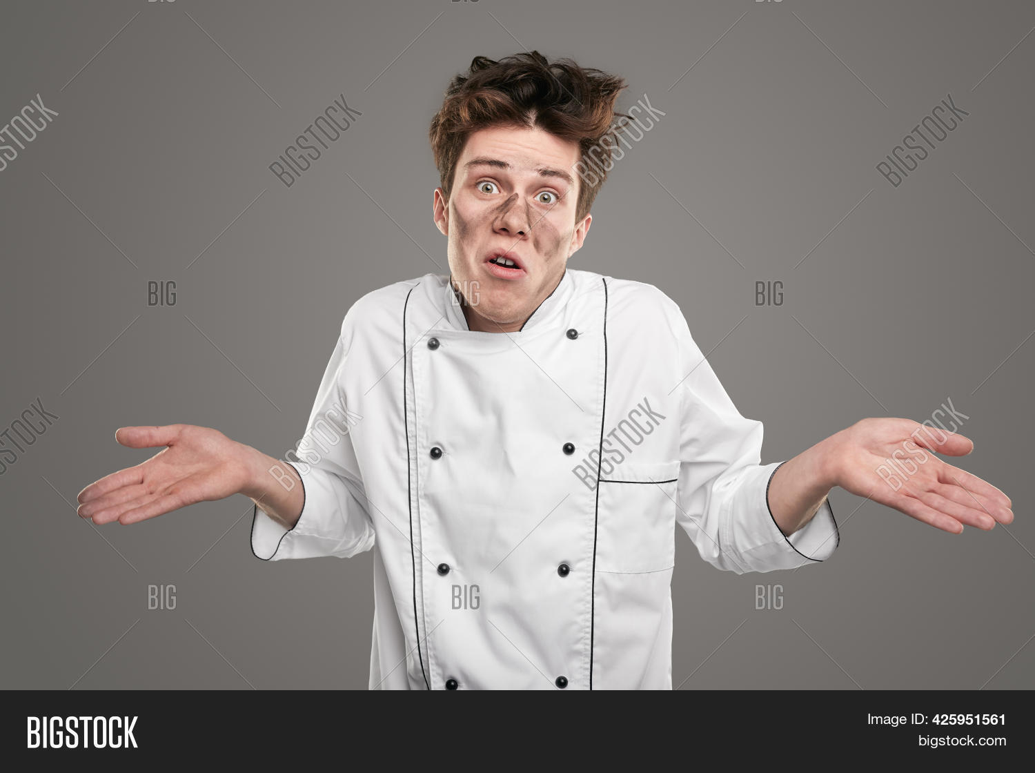 Funny Male Cook Dirty Image & Photo (Free Trial) | Bigstock