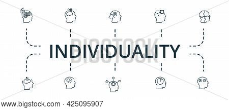 Individuality Icon Vector & Photo (Free Trial) | Bigstock