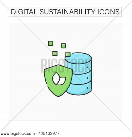 Data Sustainability Vector & Photo (Free Trial) | Bigstock