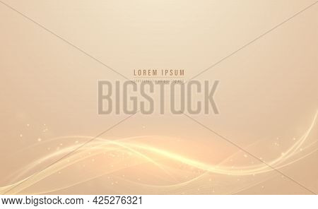 Golden Abstract Vector & Photo (Free Trial) | Bigstock