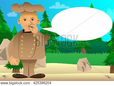 Fat Male Cartoon Chef Vector & Photo (Free Trial) | Bigstock