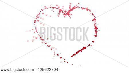 Trail Small Red Hearts Image & Photo (Free Trial) | Bigstock