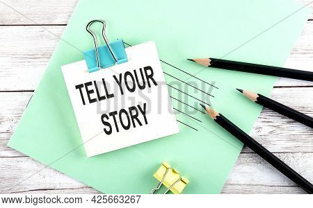 Tell Your Story Images, Illustrations & Vectors (Free) - Bigstock